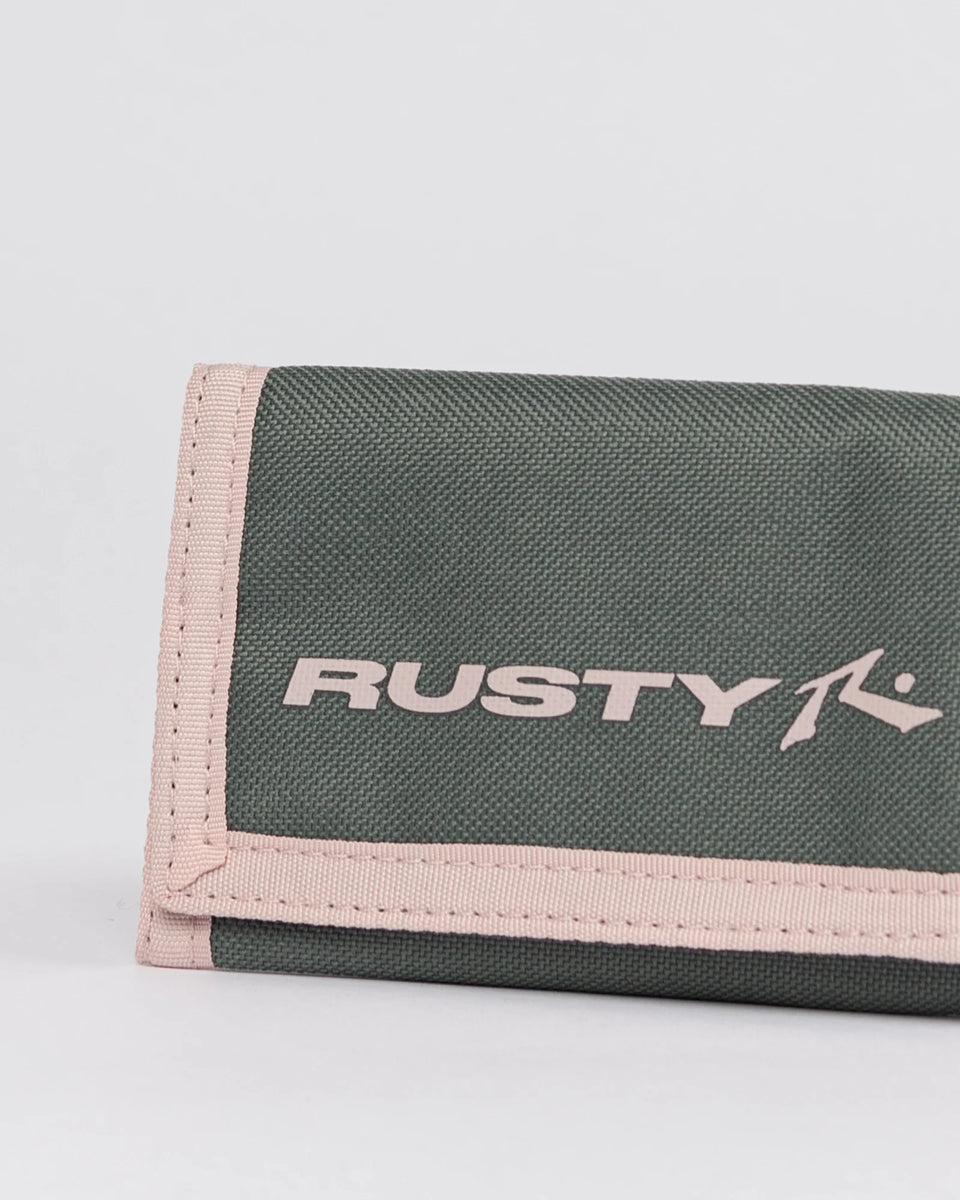 Rusty Bloom Tri Fold Wallet Girls – Tsunami Surfer