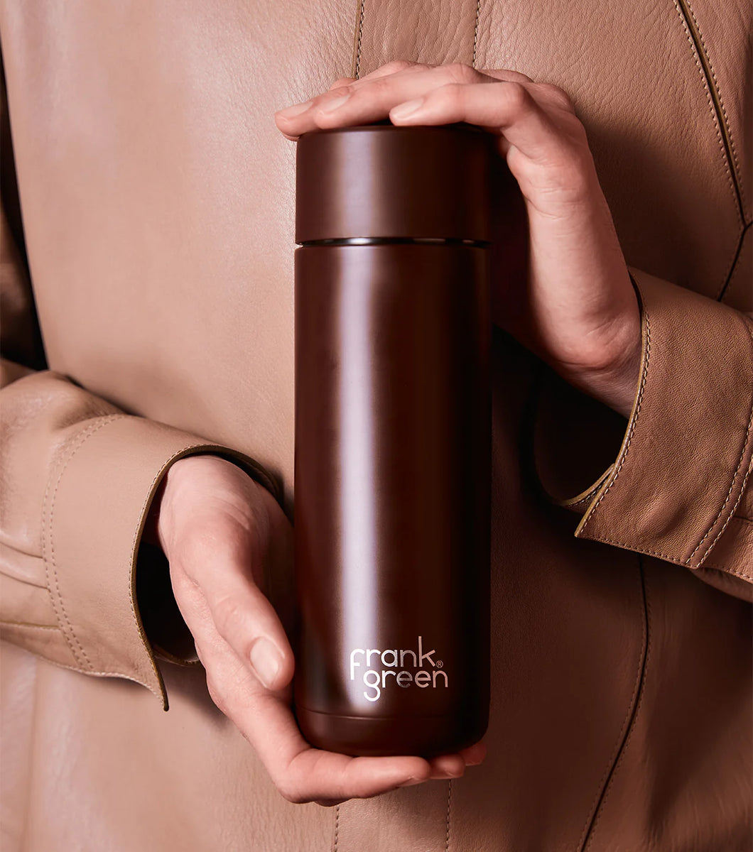 595ml Ceramic Reusable Bottle - Chocolate – Tsunami Surfer