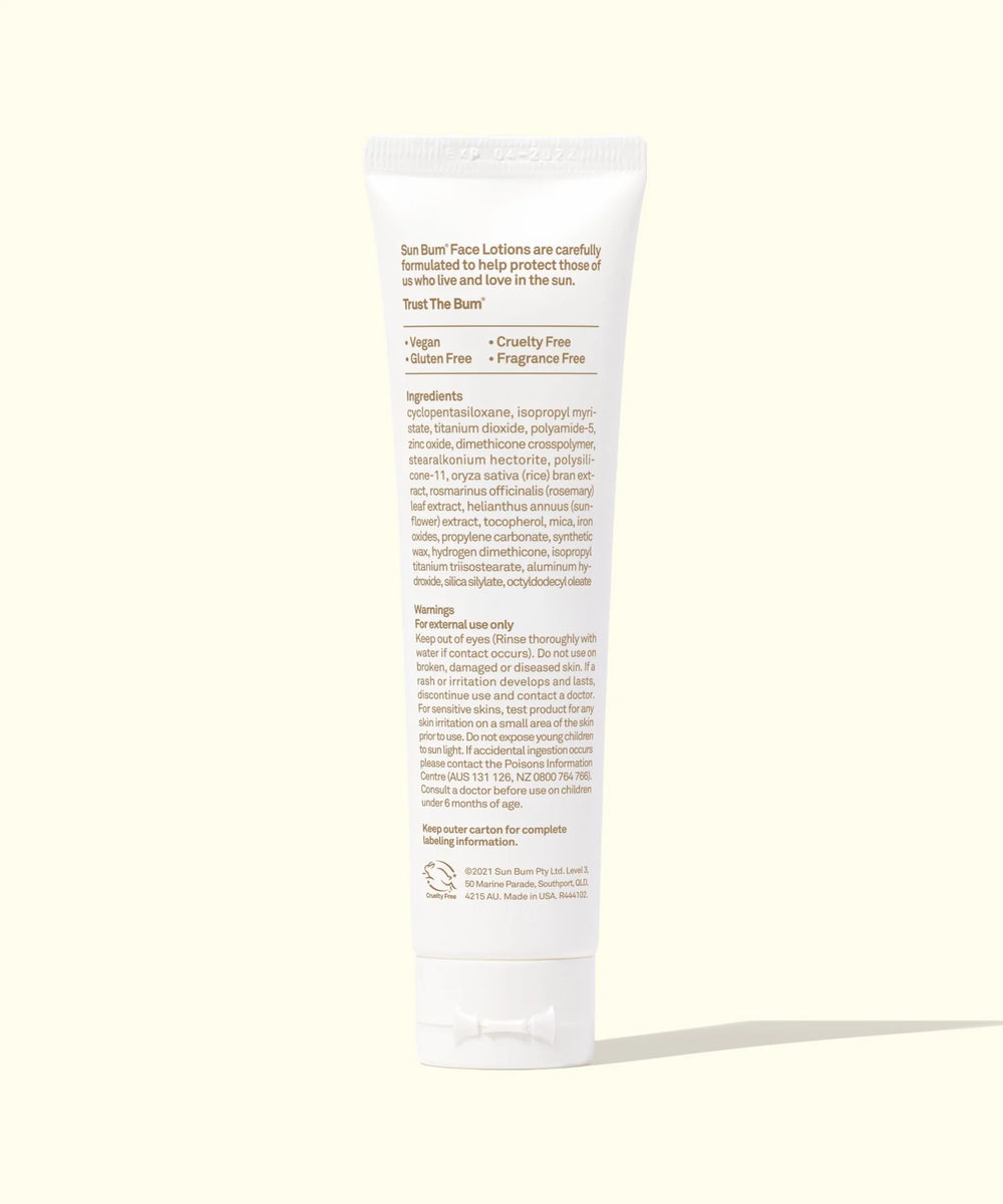 Sun Bum Mineral SPF 30 Tinted Sunscreen Face Lotion – Tsunami Surfer
