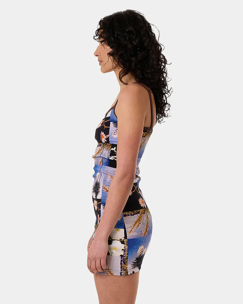 Thrills Dalia Tank Dress Coffee – Tsunami Surfer