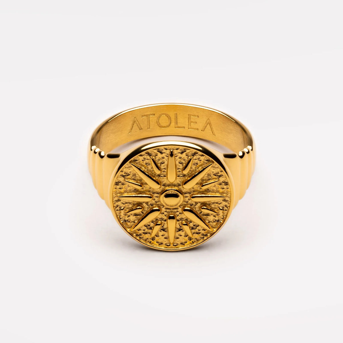 Atolea Golden Sun Ring – Tsunami Surfer